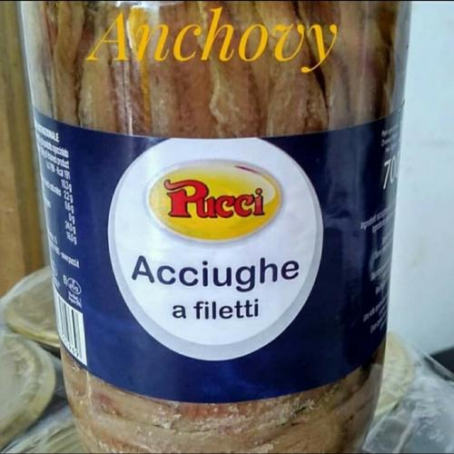 Jual Pucci - Anchovies Fillet in Sunflower Oil 700gr / Anchovy Fillet ...
