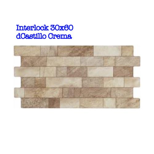 Jual Roman Interlock dCastillo Crema size 30x60 Kw 1 - Jakarta Barat ...