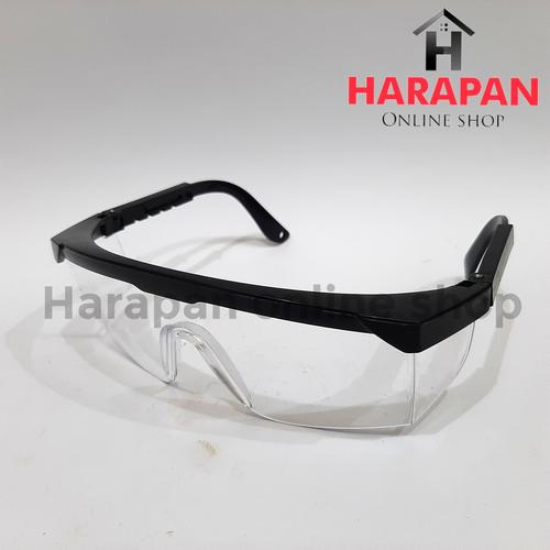 Jual KACAMATA LAB SAFETY LENSA / CLEAR KACA MATA APD PROYEK - GOOGLES ...