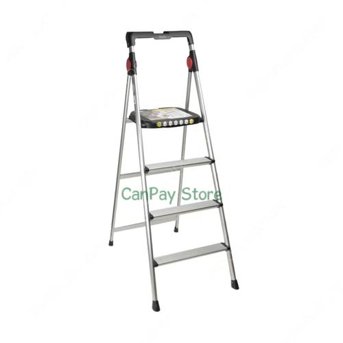 Jual Krisbow Tangga Lipat Aluminium American Type 4 Step - Fixstep ...