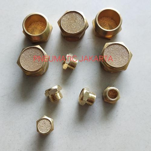 Jual Silencer BSLM-02 / V-08 model gendang EMC Pneumatic - Jakarta ...