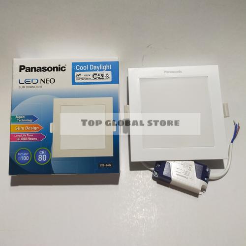 Jual Lampu Panel LED / Slim Downlight LED NEO (KOTAK) 9W (PUTIH ...