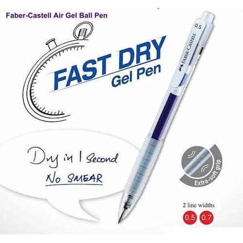 Jual FABER CASTELL AIR GEL PEN/REFILL - pen 05 biru - Jakarta Utara ...