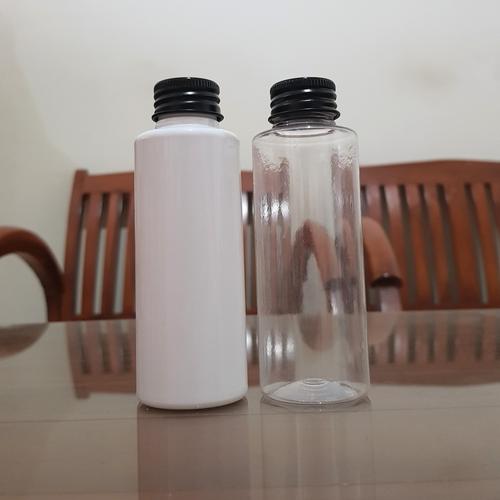 Jual Botol Plastik 100 ml rf+tutup ulir Almunium hitam - Putih - Kota Bekasi - DELTA PLAST ...