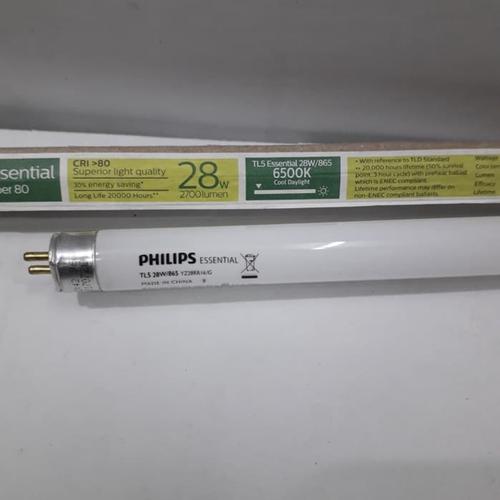 Jual Refill T5 bohlam essential T5 philips 28watt 830/840/865 - Putih ...