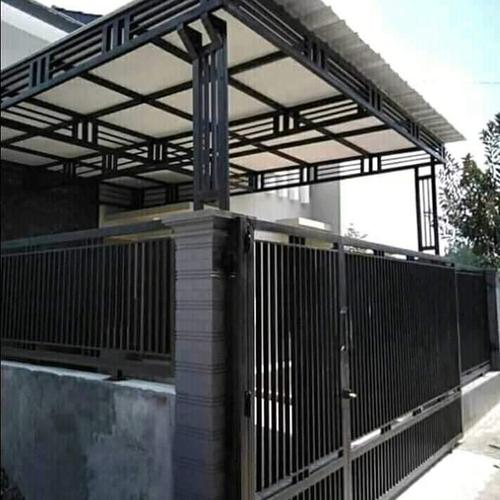 Jual pagar besi minimalis modern - Kota Depok - bengkel las yusep ...