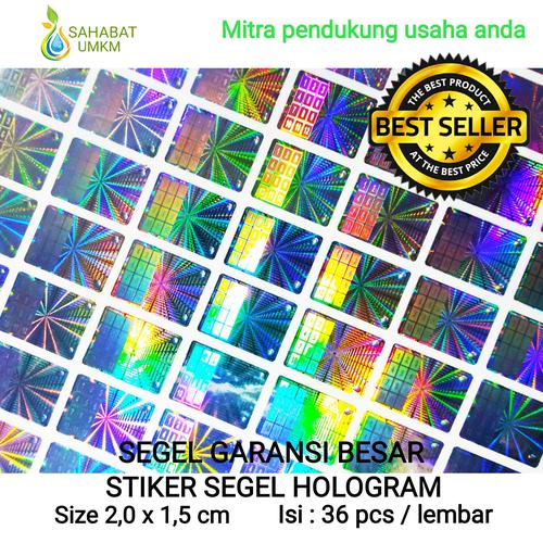 Jual Sticker segel hologram original garansi bulan - Kota Cimahi ...