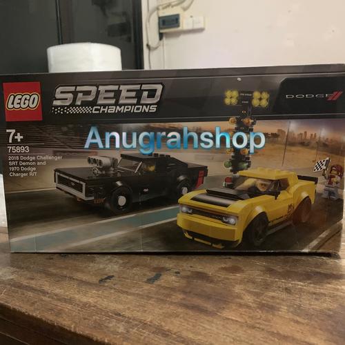 Jual LEGO 75893 SPEED CHAMPIONS 2018 Dodge Challenger SRT Demon and ...