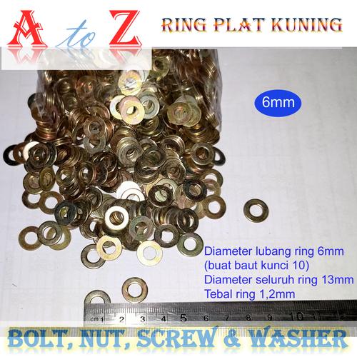 Jual ring plat kuning (1kg) - 1 per 4 k.10 - Kota Palembang - A to Z ...