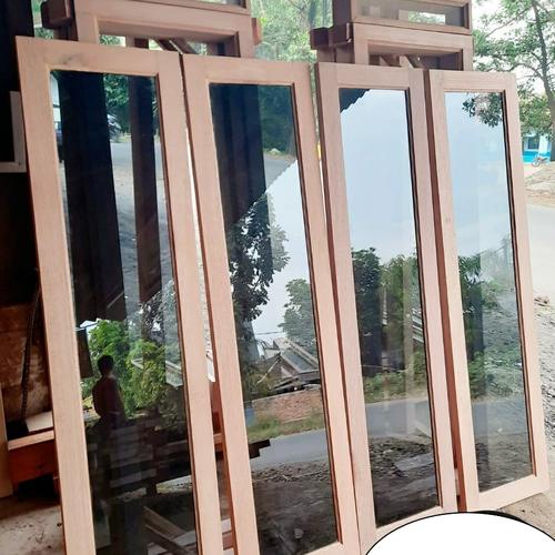 Jual Kusen include Daun Jendela Kaca MERANTI OVEN - Kab. Bekasi - PD ...