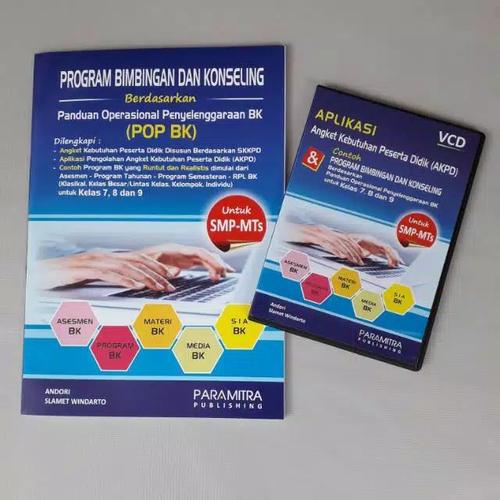 Jual Buku konseling Program BK sesuai POP BK AKPD Dilengkapi PROTA ...