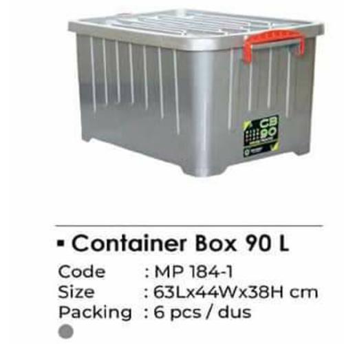 Jual container box 90L silver - Kota Makassar - celine souvenir mandai ...