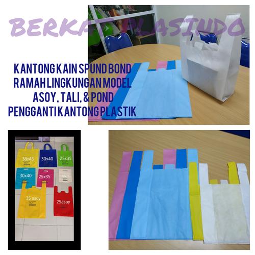 Jual Tas Spund Bond Model Asoy & Tali (20 Pcs/pack) Min. Order 50 pack ...