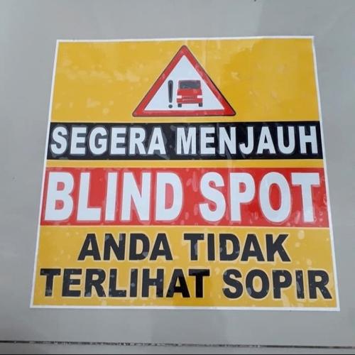 Jual Sticker Blind spot 40cm - Kota Semarang - AWS Online Shop | Tokopedia