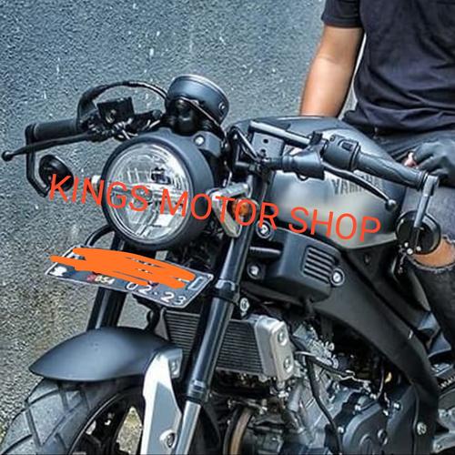 Jual STANG CLIP ON STANG JEPIT CAFE RACER KHUSUS YAMAHA XSR155 - Silver ...