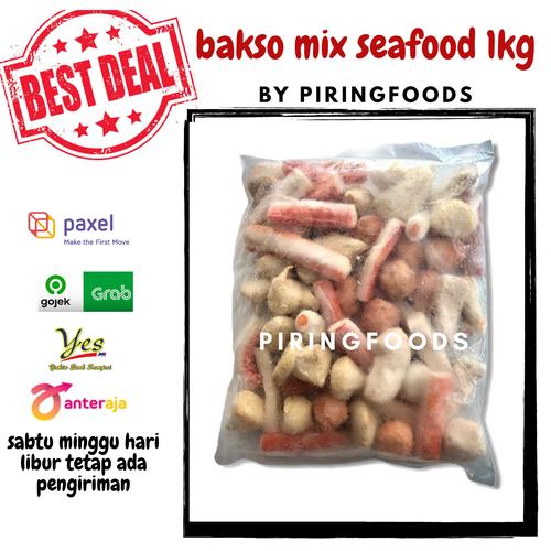 Jual aneka baso steamboat curah seafood 1kg - curah 1kg - Kab ...
