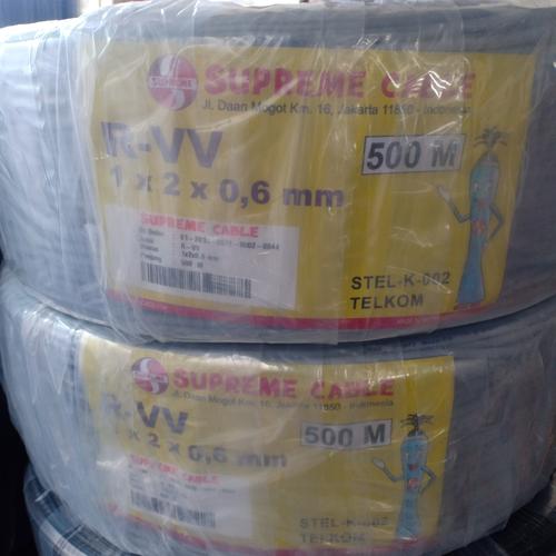 Jual KABEL TELEPON 1 PAIR ISI 2 SUPREME 1x2x0,6 @500 mtr - Jakarta ...