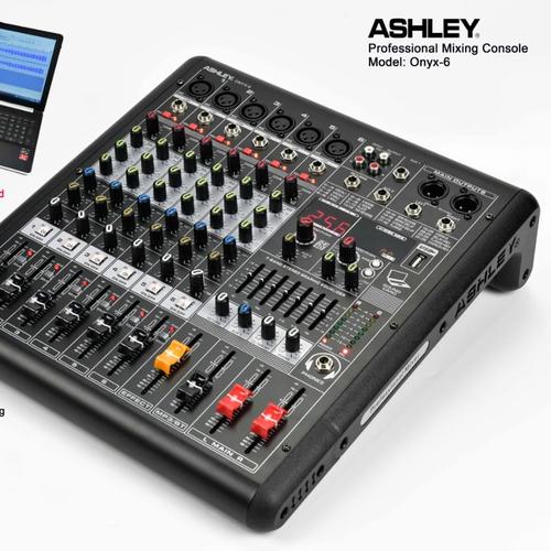 Jual Mixer Ashley 6 Channel Onyx-6 Original - Jakarta Barat - QUALITY ...
