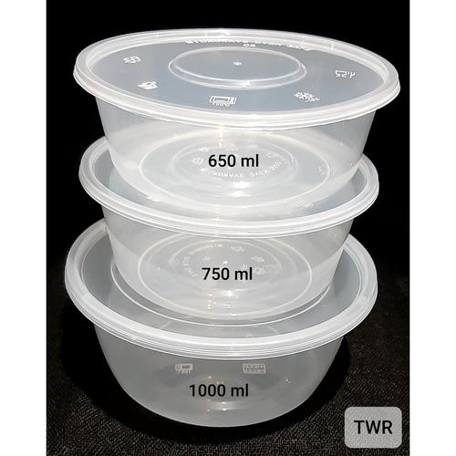 Jual Thinwall Bulat / Food Container / Kotak Makan 650 ml - Kota Malang ...