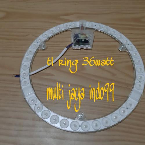 Jual lampu LED ring light 36watt 220V /lampu pengganti TL ring ...