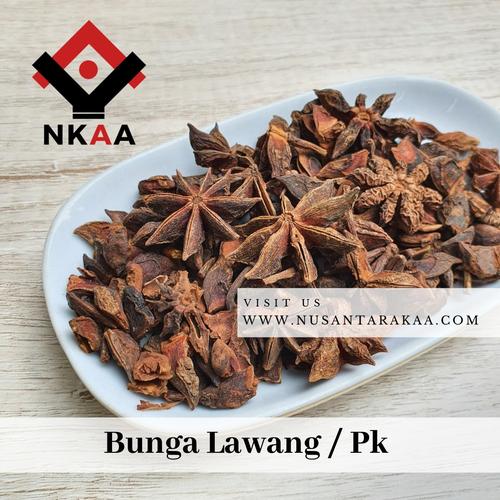 Jual Bunga Lawang/PK/Bungan Bintang/Star Aniseeds 250 gram - Jakarta ...