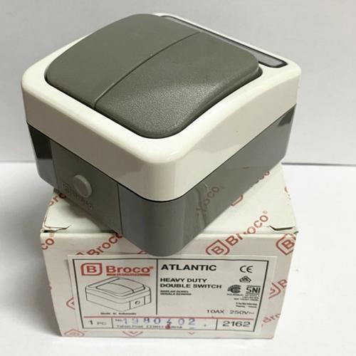 Jual Saklar Seri Broco Outdoor Atlantic OB / Sakelar Double Outdoor ...