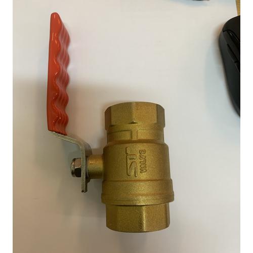 Jual Ball valve kuningan / Stop kran full bore drat 1/2" inch 400wog ...