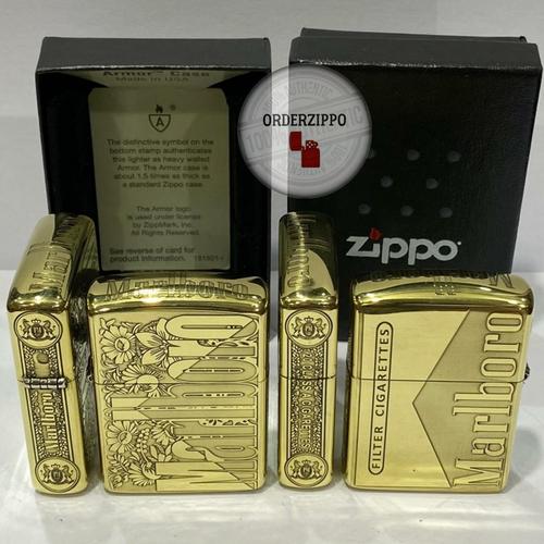 Jual Zippo Original Armor Japan Special Edition MB 5 sisi - Jakarta ...