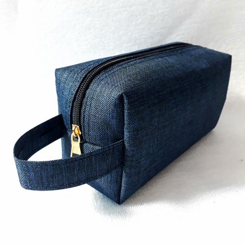Jual pouch jeans / pouch denim /pouch kosmetik - Biru - Kab. Sidoarjo ...