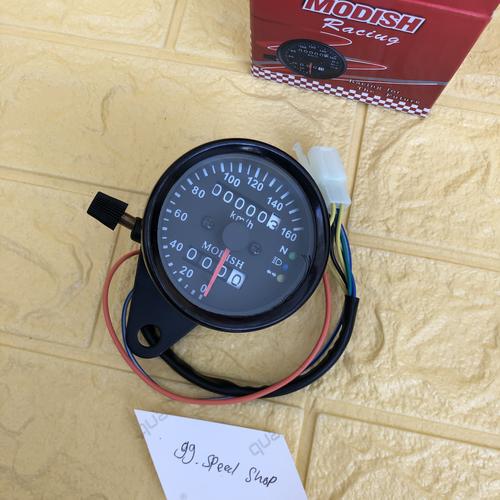 Jual tachometer rpm spidometer bensn digital universal speedometer ...