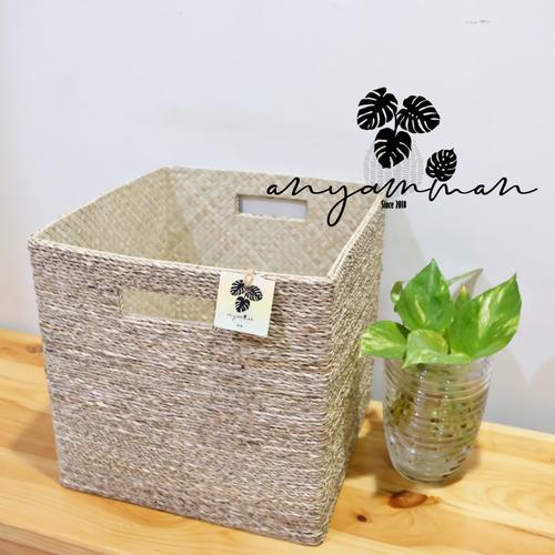 Jual Kotak/Box Anyaman Pandan Lapis Mendong Ready Stock - Jakarta Barat ...