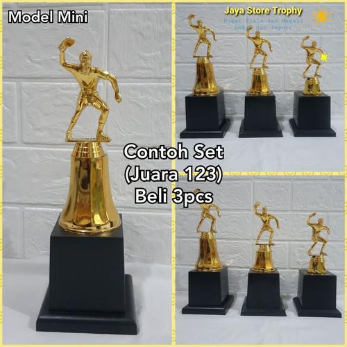 Jual Piala Pingpong Piala Tenis Meja Model A - Model Mini, Biru ...