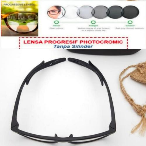 Jual kacamata pria free lensa progresif photocromic grey - Jakarta ...
