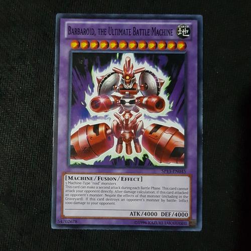 Jual Kartu Yugioh Barbaroid the Ultimate Battle Machine - Jakarta Barat ...