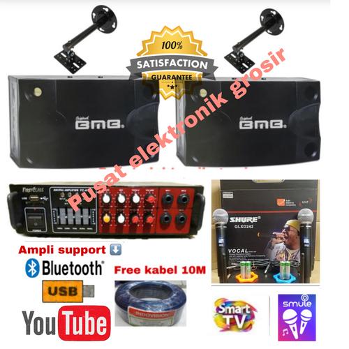 Jual paket sound system karaoke BMB CS252V AMPLI FIRSTCLASS MIC SHURE ...