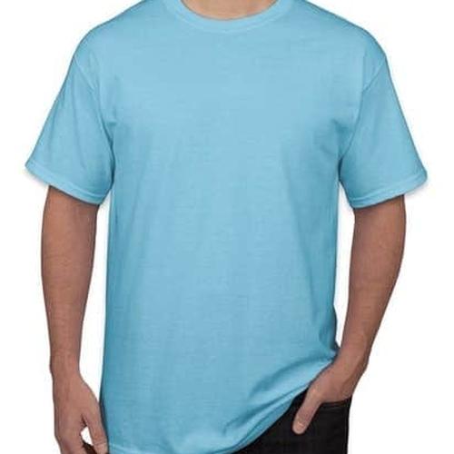 Jual kaos polos biru baby pria wanita / cotton combed 30s - biru baby ...