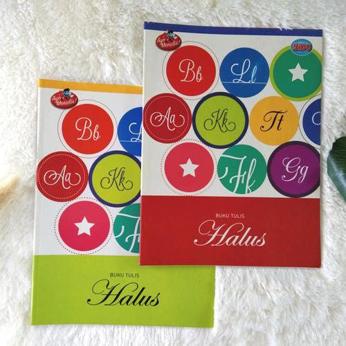 Jual (ECER) BUKU TULIS HALUS HURUF LATIN SEKOLAH SIDU (SINAR DUNIA) 38 ...