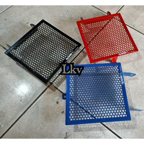 Jual Cover tutup radiator model sarang lebah tebal suzuki GSX 150 R 150 ...