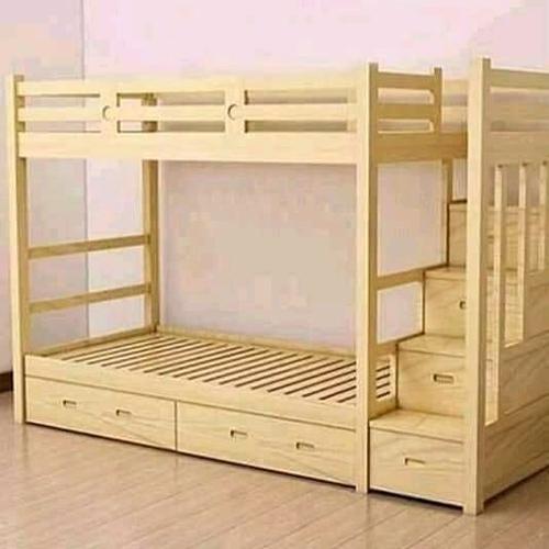 Jual Dipan divan ranjang tingkat dipan susun bunk bed kayu - 90x200 ...