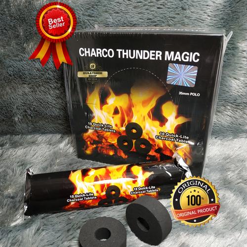 Jual Arang Magic Charco Thunder Lite Arang Shisha/Bukhur Dan Dupa ...
