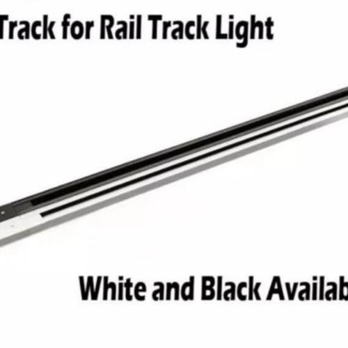 Jual rel 1meter 1 meter track trak rell dudukan lampu rel rail ...