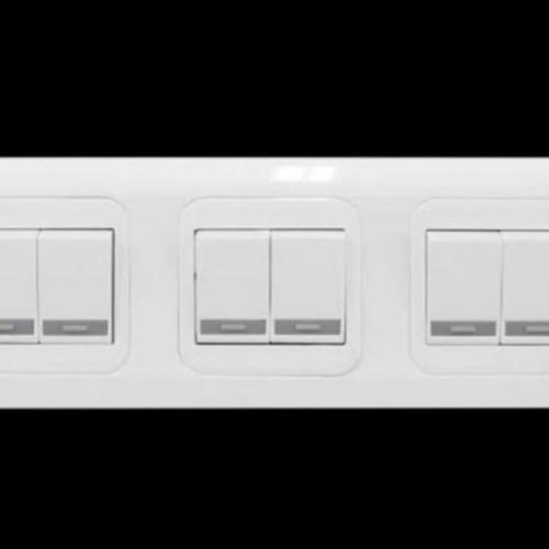Jual saklar sakelar panasonic 6gang 6 gang 6 switch grid switch - WIDE ...