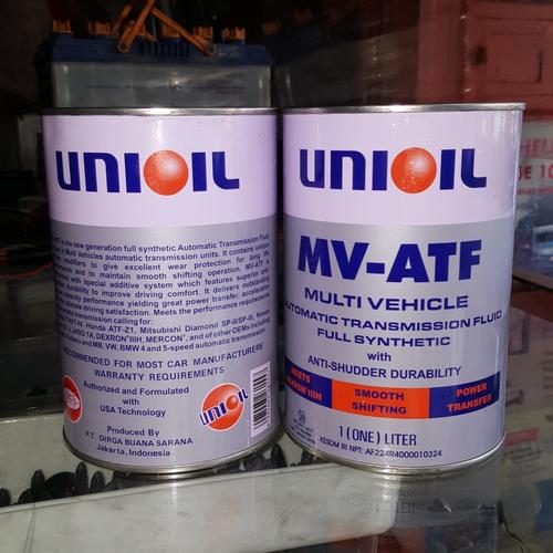 Jual Oli ATF Unioil MV. ATF MV Kaleng 1L. Full synthetic - Kab ...