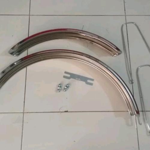 Jual spakbor sepeda depan belakang stenlis sepeda 20 - Kota Bekasi ...
