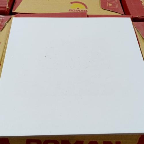 Jual Keramik Lantai dan Dinding ROMAN Minima Bianco 20x20 G227106 Putih ...
