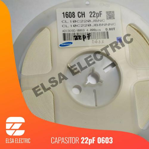 Jual Kapasitor Ceramic Capasitor SMD 22pF 0603 50V - Kab. Tangerang ...