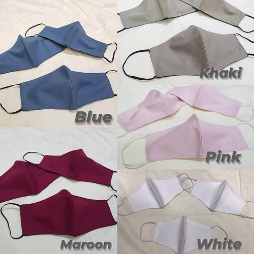 Jual Masker Katun Cotton Earloop 3 ply - Earloop Blue - Jakarta Utara ...