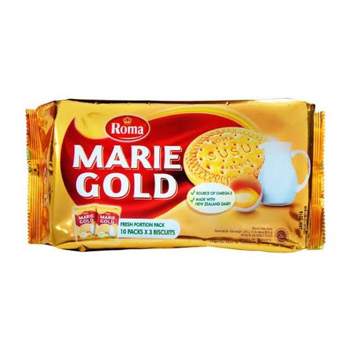 Jual ROMA MARIE GOLD 240 GR / MARIE GOLD SUSU / BISKUIT MARIE GOLD ...
