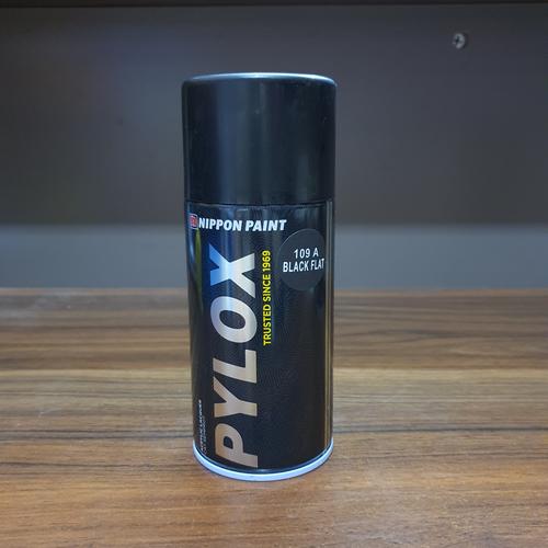 Jual Pylox 109 A Black Flat Hitam Doff Pilox Pilok Cat Semprot Nippon ...