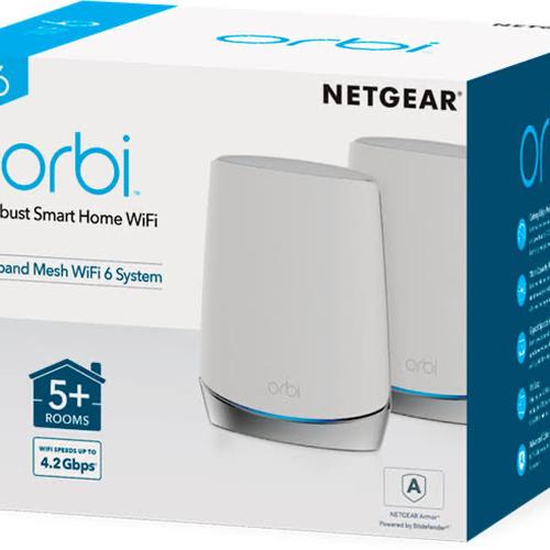 Jual NETGEAR Orbi RBK 752 RBK752 Home Mesh AX4200 Router WiFi 6 System ...